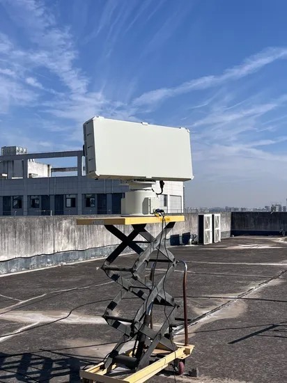 Vehicle Mounted Ground Based Radar Surveillance X Band 3.5km UAV Detection